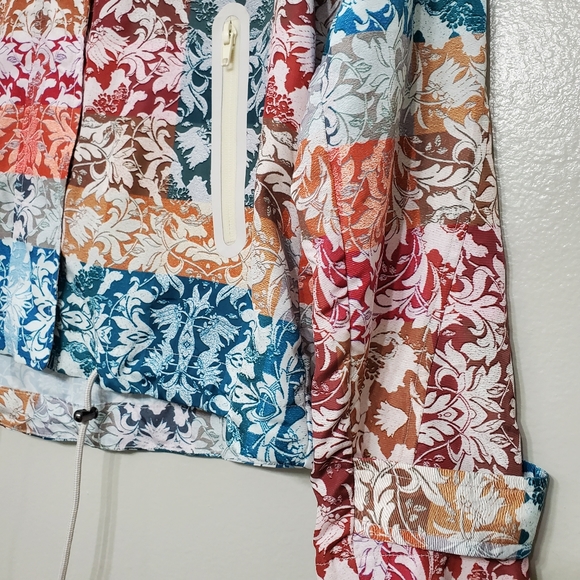LuLaRoe | Jackets & Coats | Nwt Lularoe Paisley Floral Full Zip Hooded ...